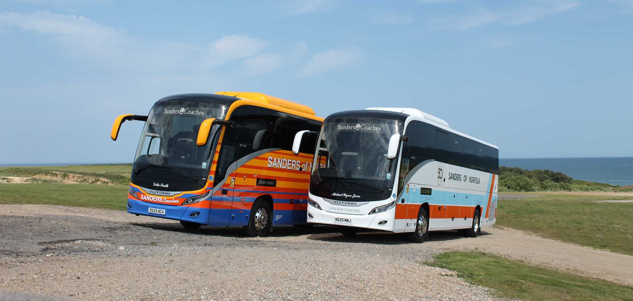 Executive Coach Hire - Sanders Coaches Ltd