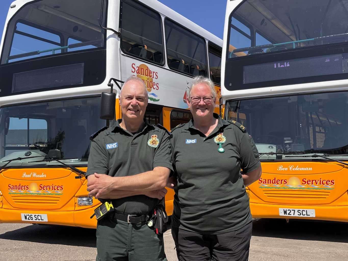 Bus Names - Sanders Coaches Ltd
