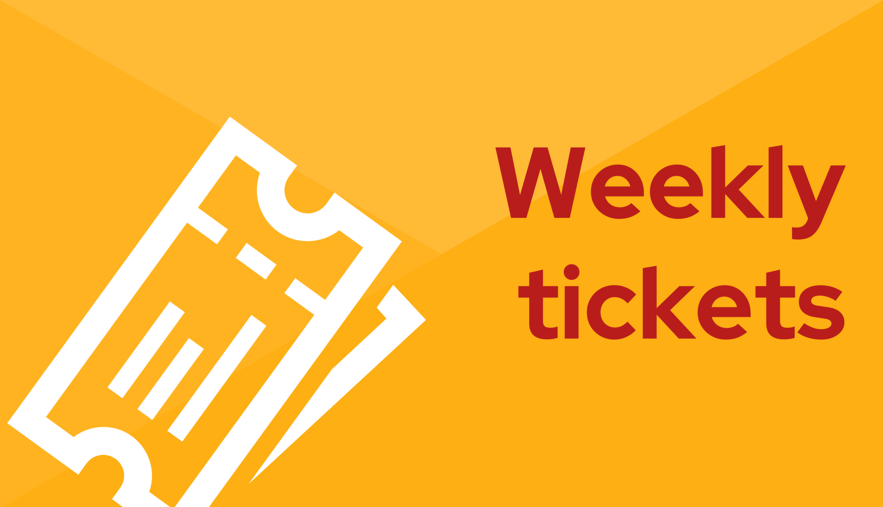 Weekly tickets - Sanders Coaches Ltd